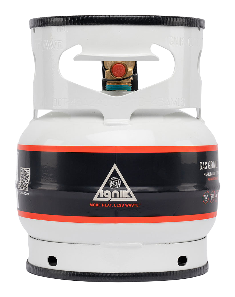 Ignik Gas Growler 3.8 Naked Refillable Propane Tank | Bass Pro Shops